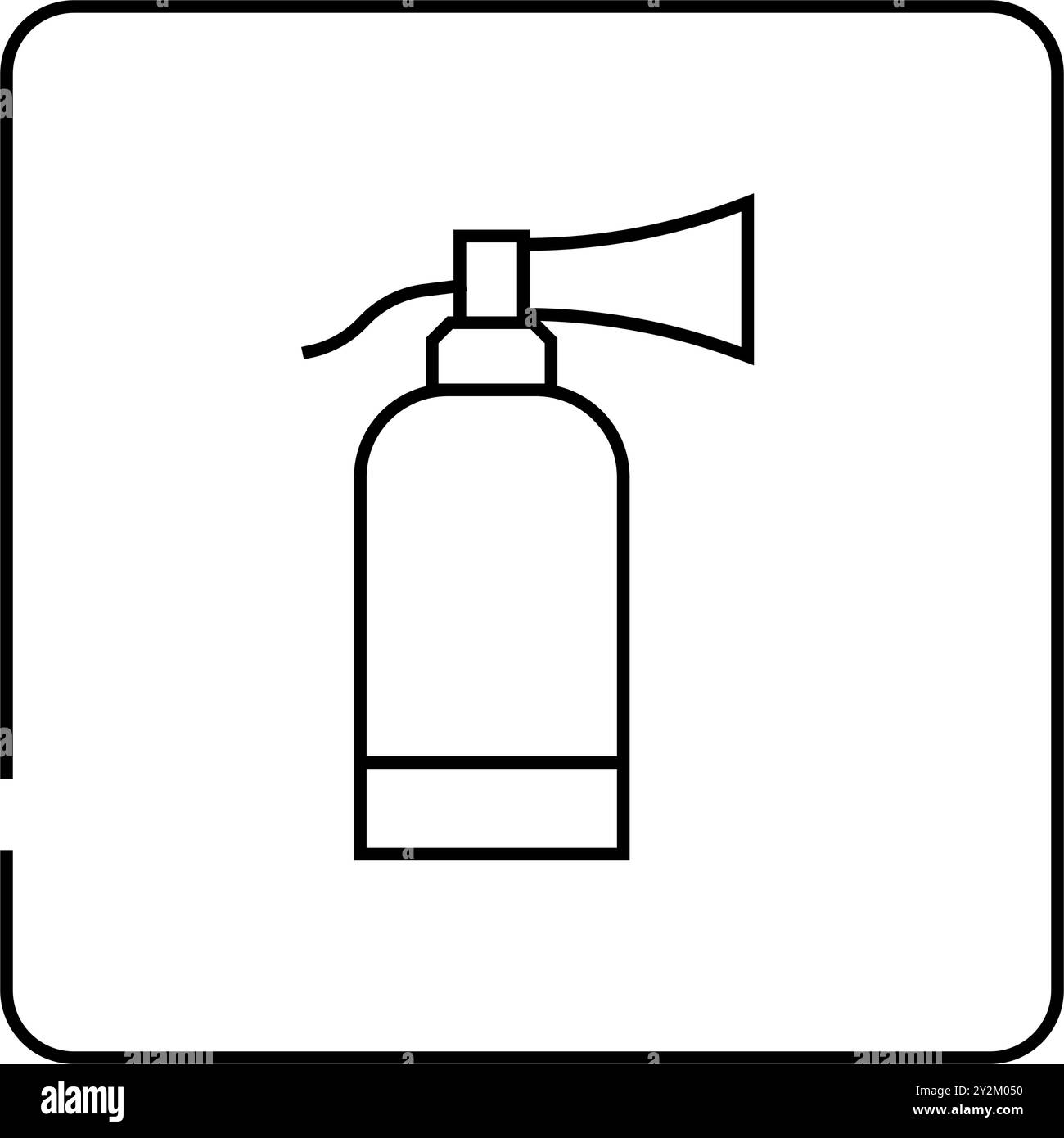 fire extinguisher line icon vector illustration Stock Vector Image ...