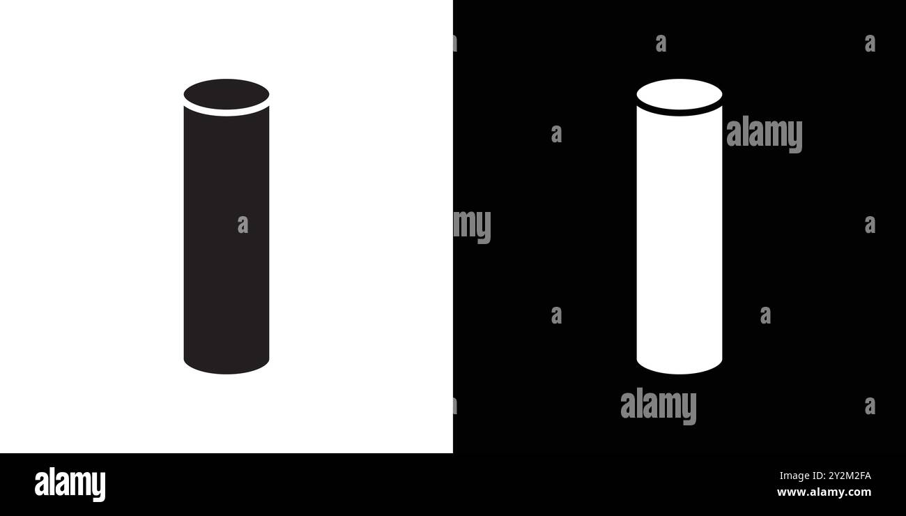 Fiber optic cable icon Black line art vector in black and white outline ...