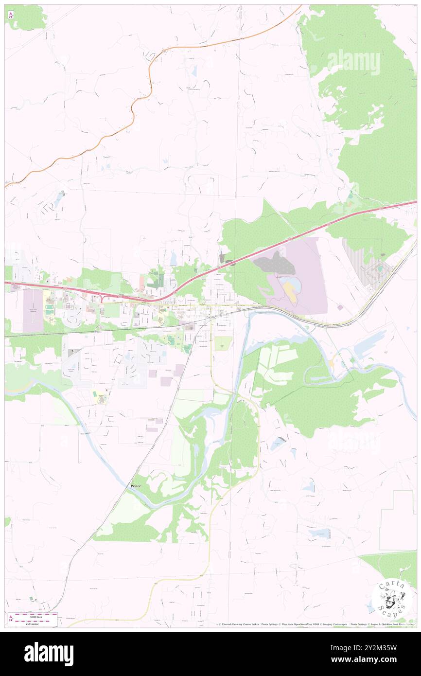 Pacific missouri map Cut Out Stock Images & Pictures - Alamy