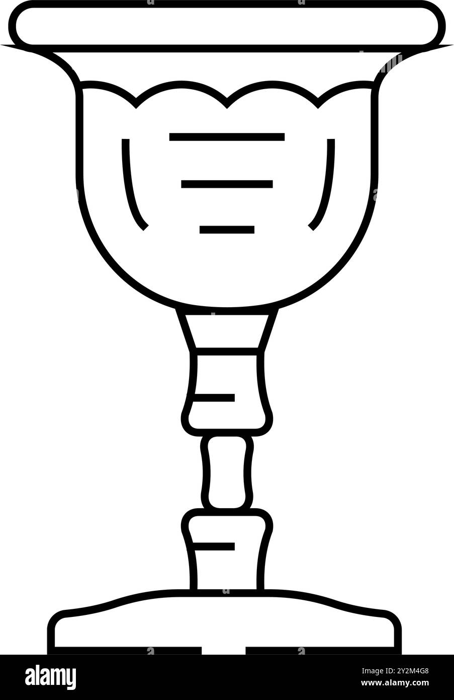 Kiddush cup Black and White Stock Photos & Images - Alamy