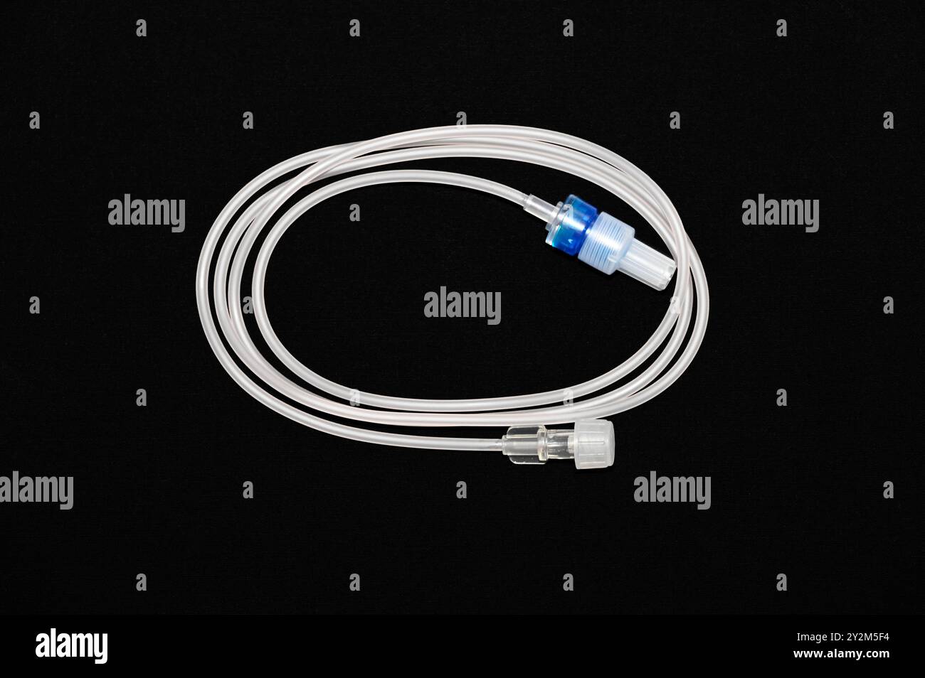 Extension tube used for a subcutaneous infusion needle system Stock ...