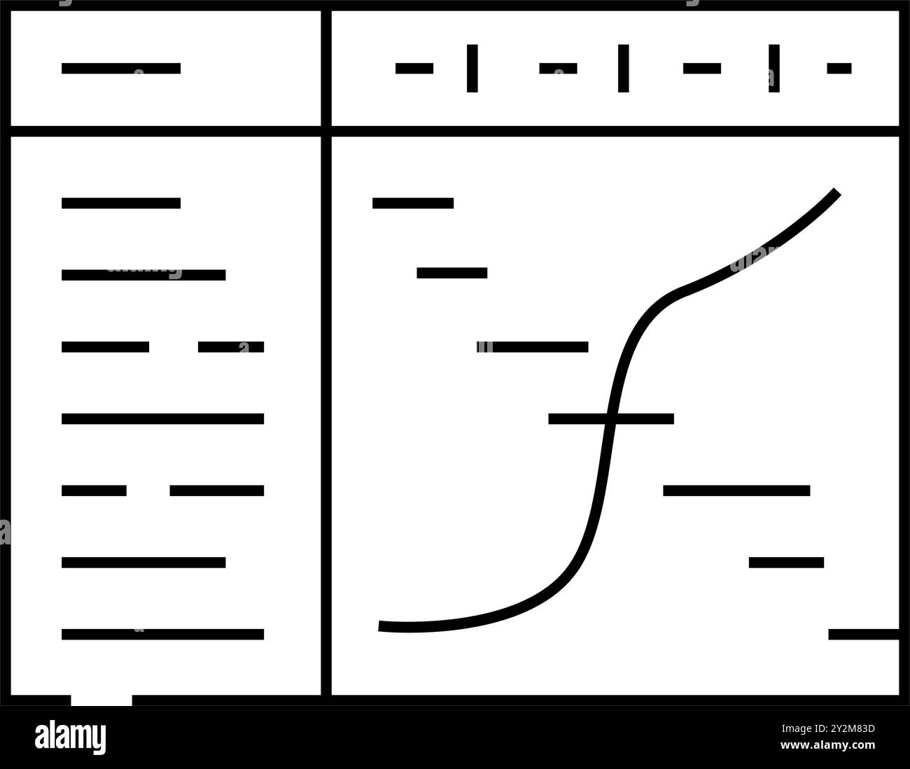 resource assessment mining line icon vector illustration Stock Vector ...