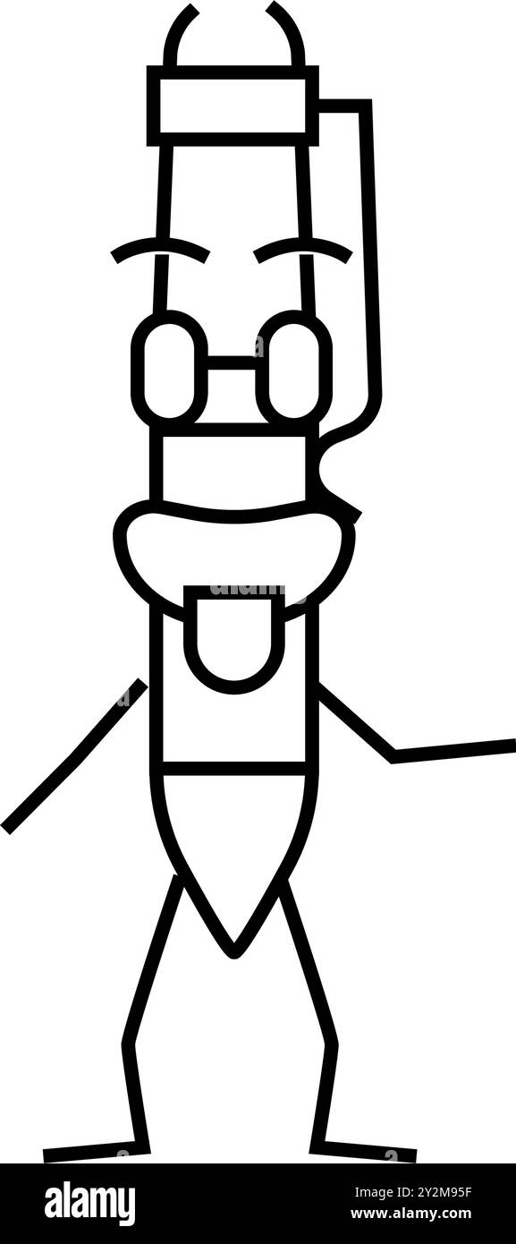 Happy green book face Black and White Stock Photos & Images - Alamy