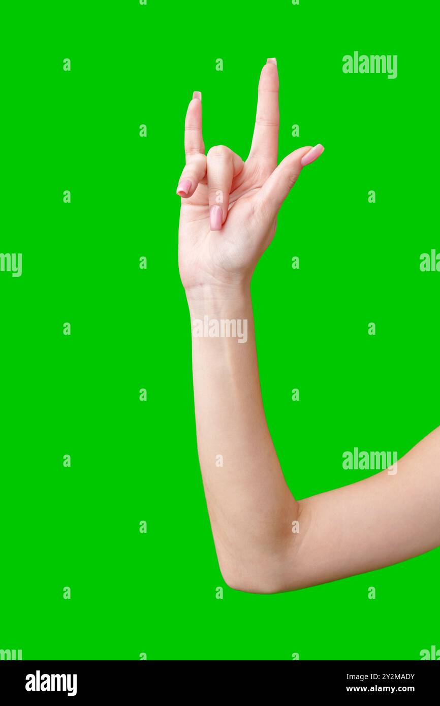 Hand movement green screen hi-res stock photography and images - Alamy