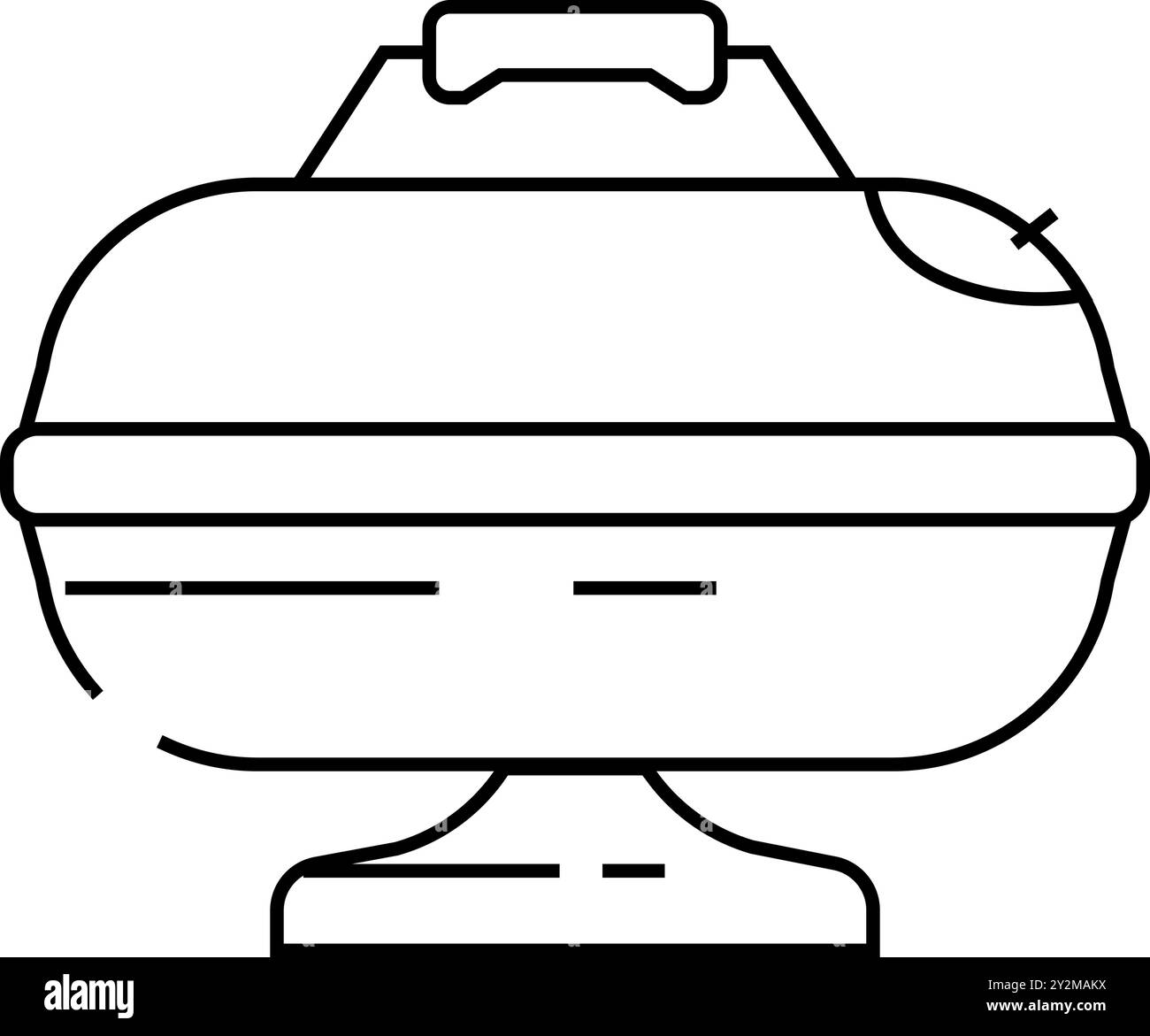 smoker beef line icon vector illustration Stock Vector Image & Art - Alamy