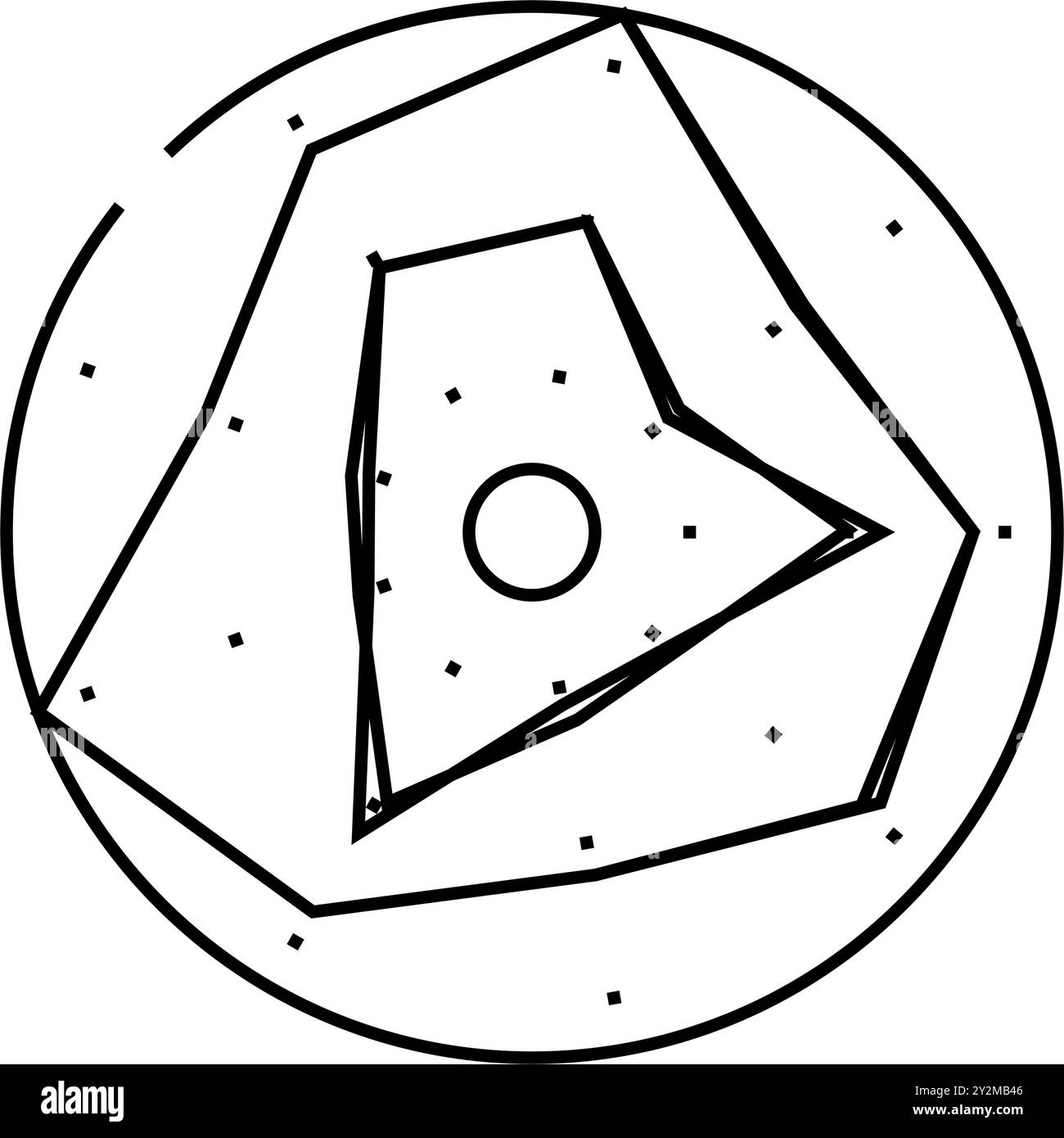 radar risk line icon vector illustration Stock Vector Image & Art - Alamy