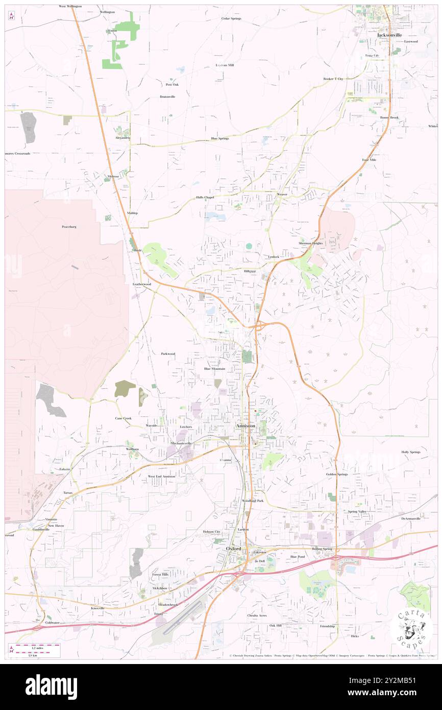 Saks, Calhoun County, US, United States, Alabama, N 33 41' 55'', S 85 ...