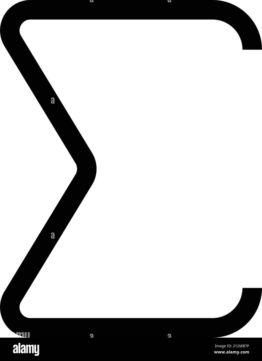 sigma icon mathematics illustration design Stock Vector Image & Art - Alamy