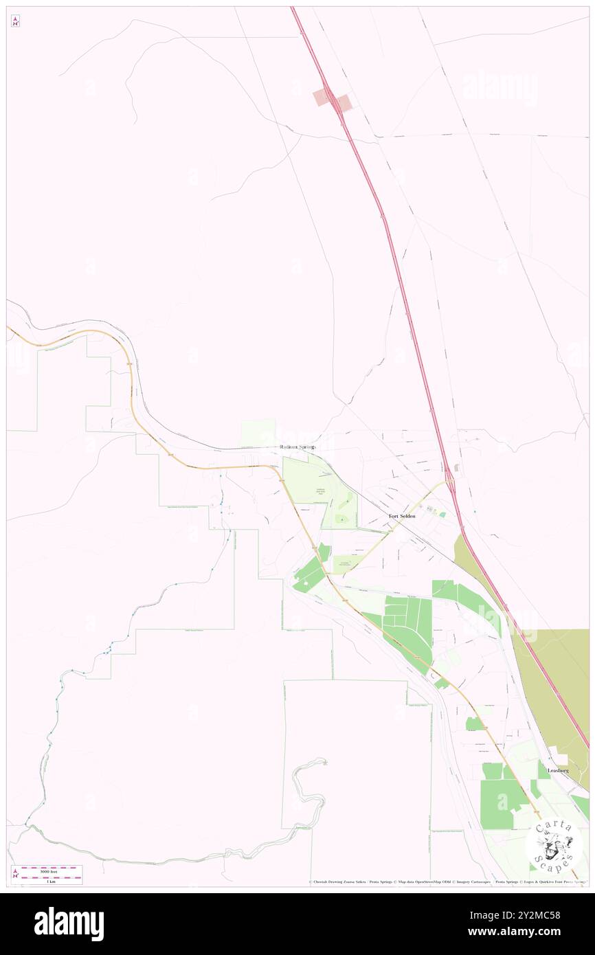Radium Springs, Doña Ana County, US, United States, New Mexico, N 32 30 ...