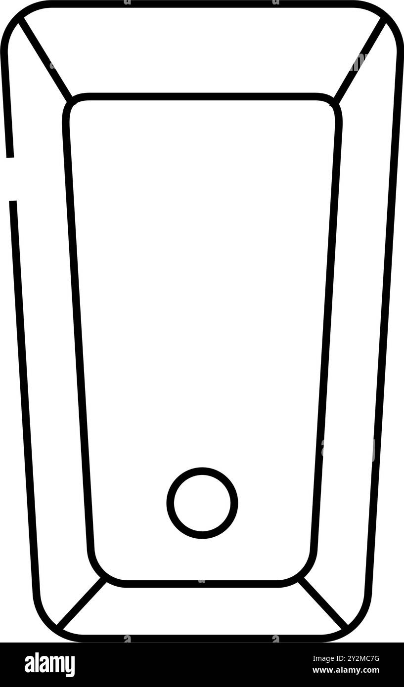 bath top view line icon vector illustration Stock Vector Image & Art ...