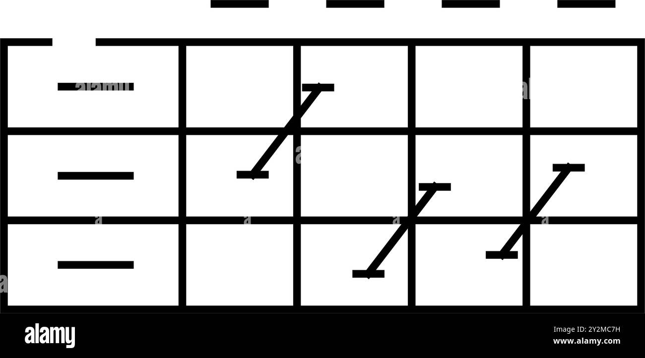 heatmap risk line icon vector illustration Stock Vector Image & Art - Alamy