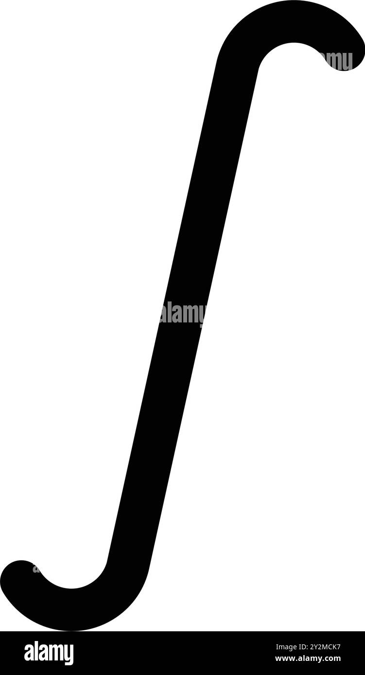 mathematics integral symbol icon illustration design Stock Vector Image ...