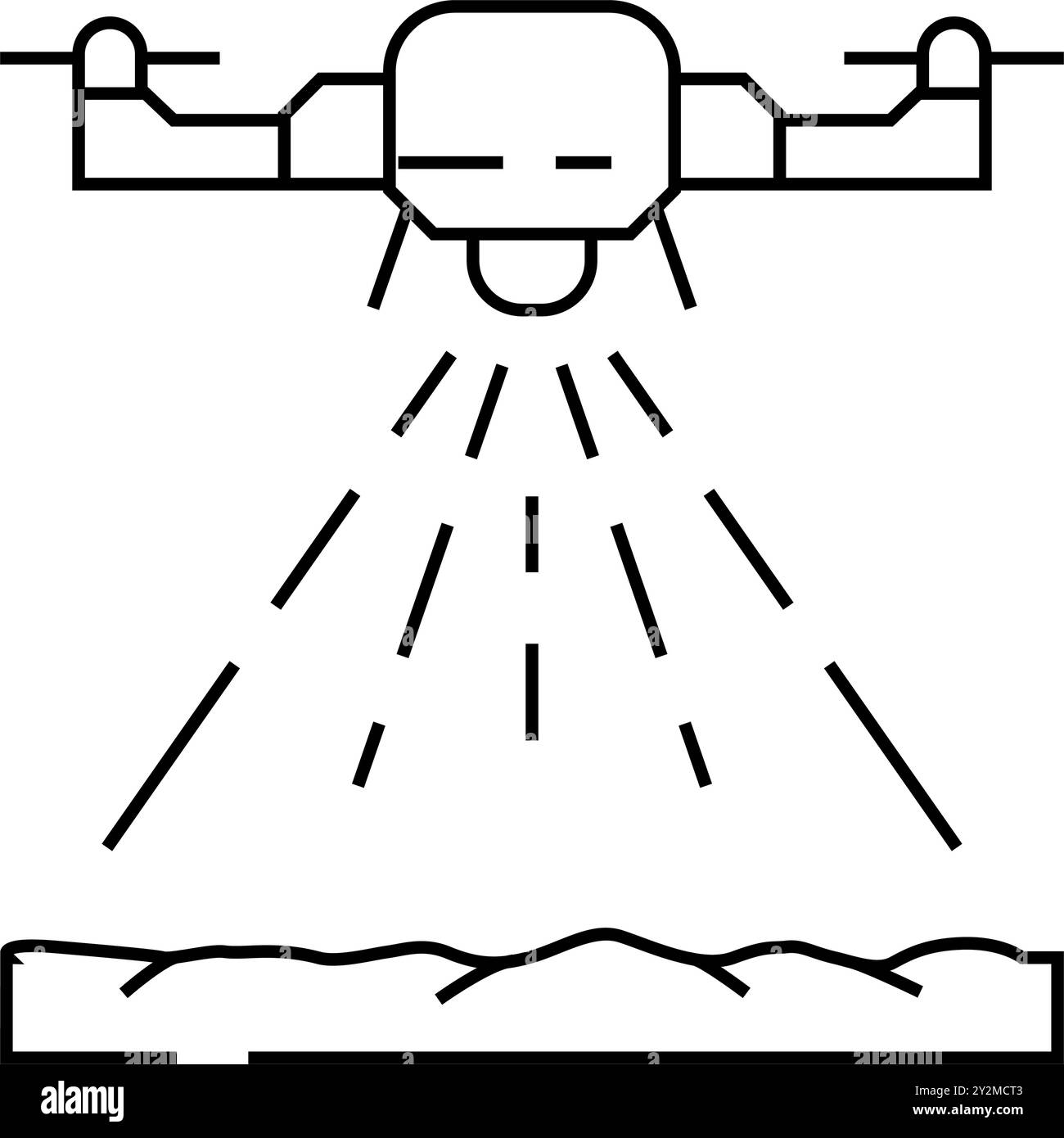 surveying drone line icon vector illustration Stock Vector Image & Art ... surveying drone line icon vector illustration Stock Vector Image & Art ...