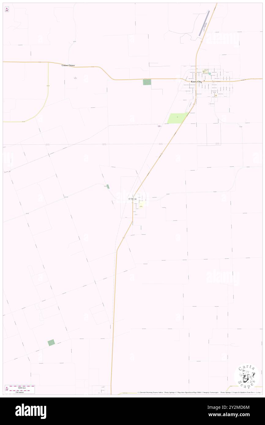 O'Brien, Haskell County, US, United States, Texas, N 33 22' 48'', S 99 ...