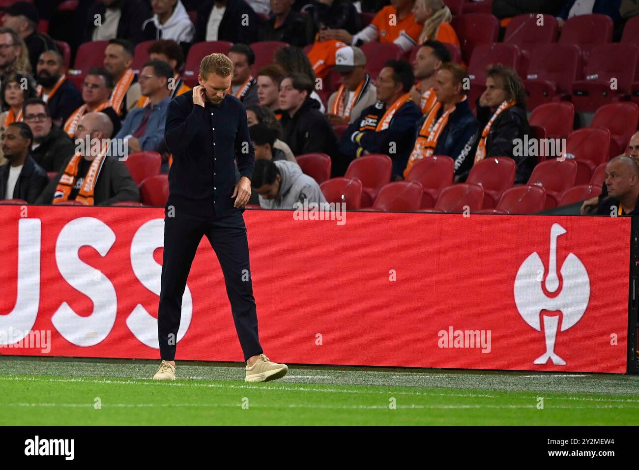 coach/ national coach Julian NAGELSMANN(GER), disappointed ...
