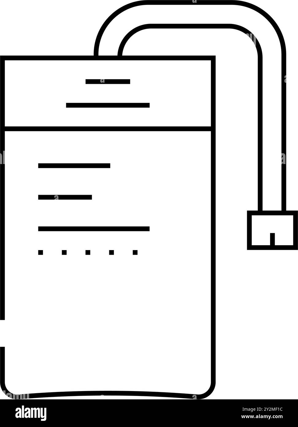 lithium ion battery line icon vector illustration Stock Vector Image ...