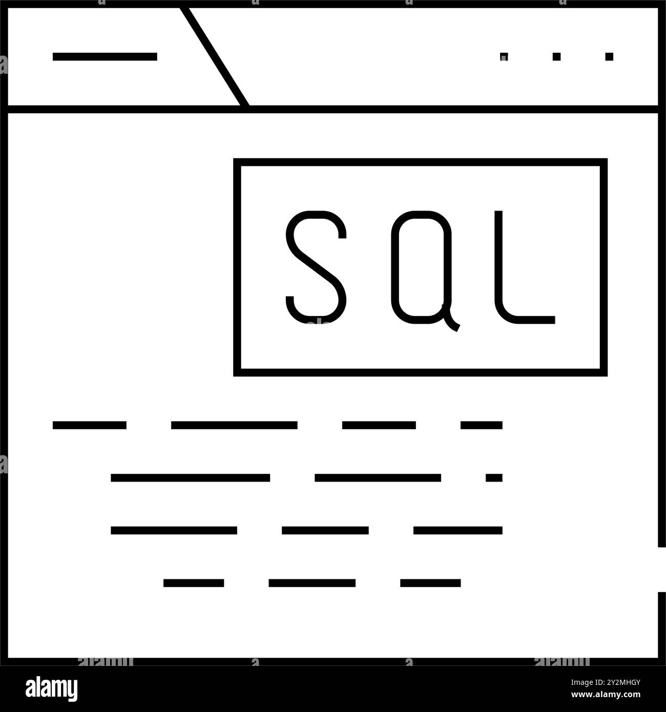 Sql file Black and White Stock Photos & Images - Alamy