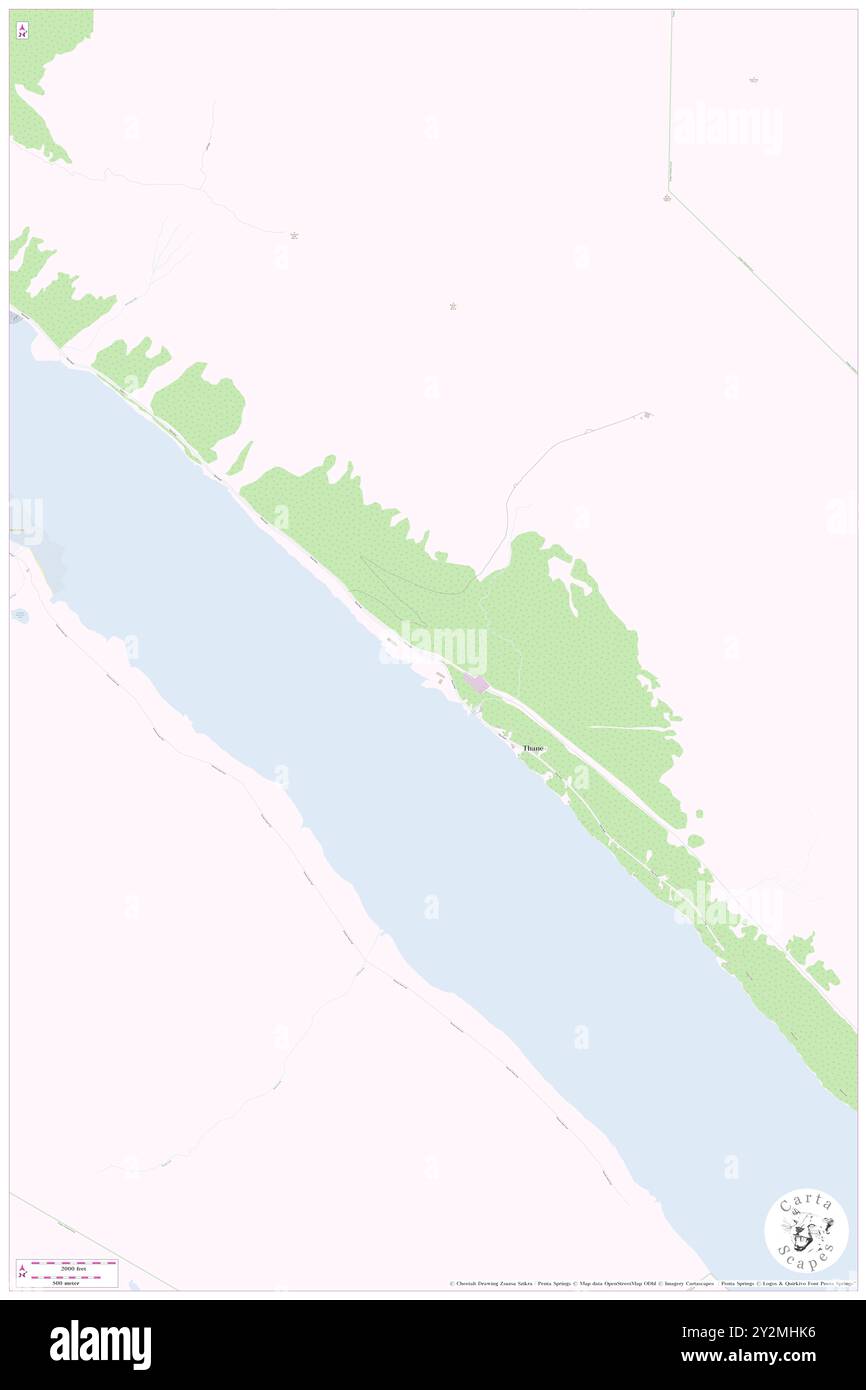 Juneau alaska map hi-res stock photography and images - Alamy