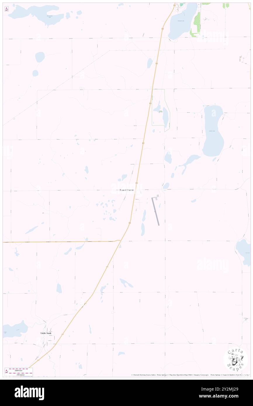 Round Prairie, Todd County, US, United States, Minnesota, N 45 54' 15 ...