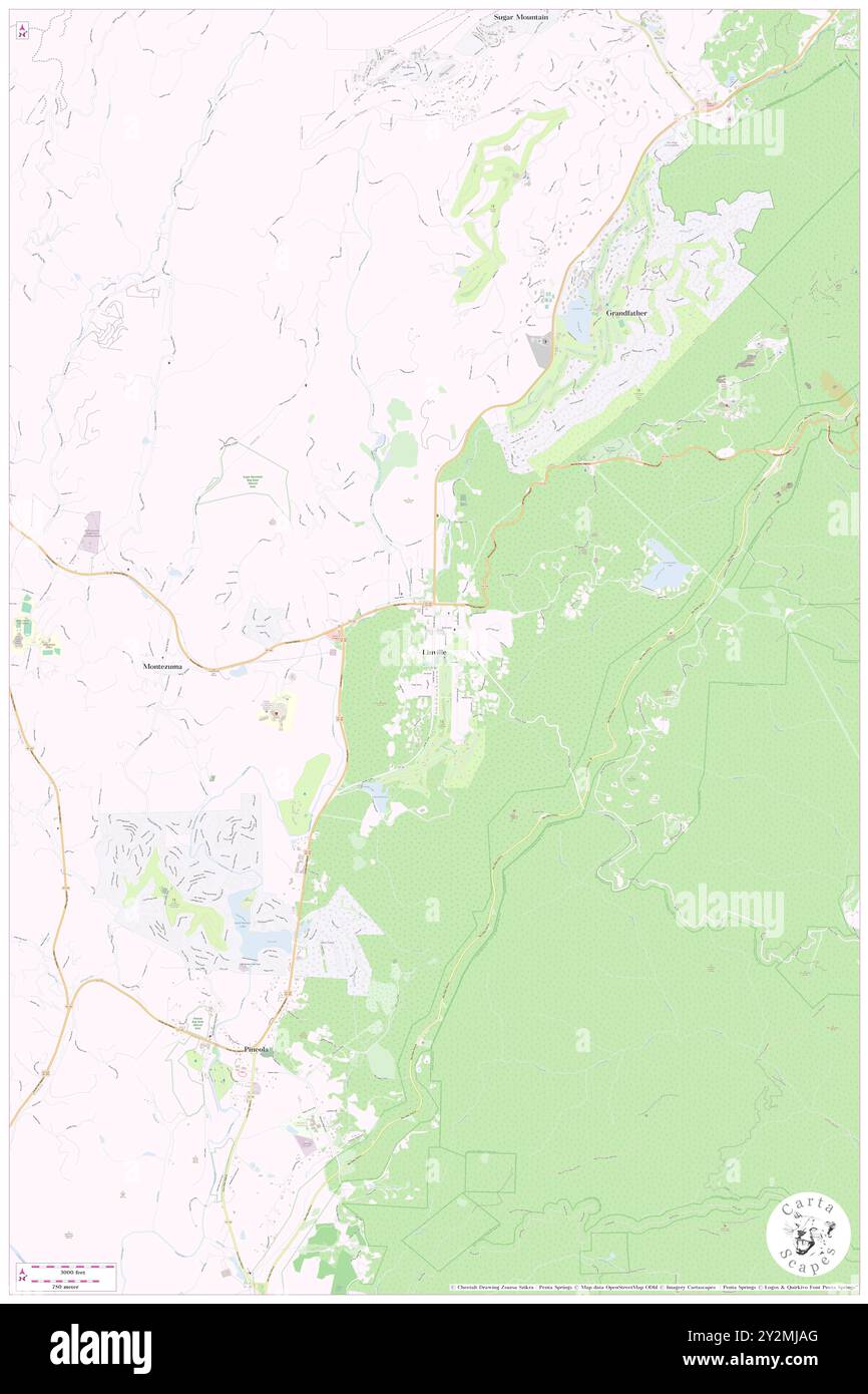 Avery north carolina map Cut Out Stock Images & Pictures - Alamy