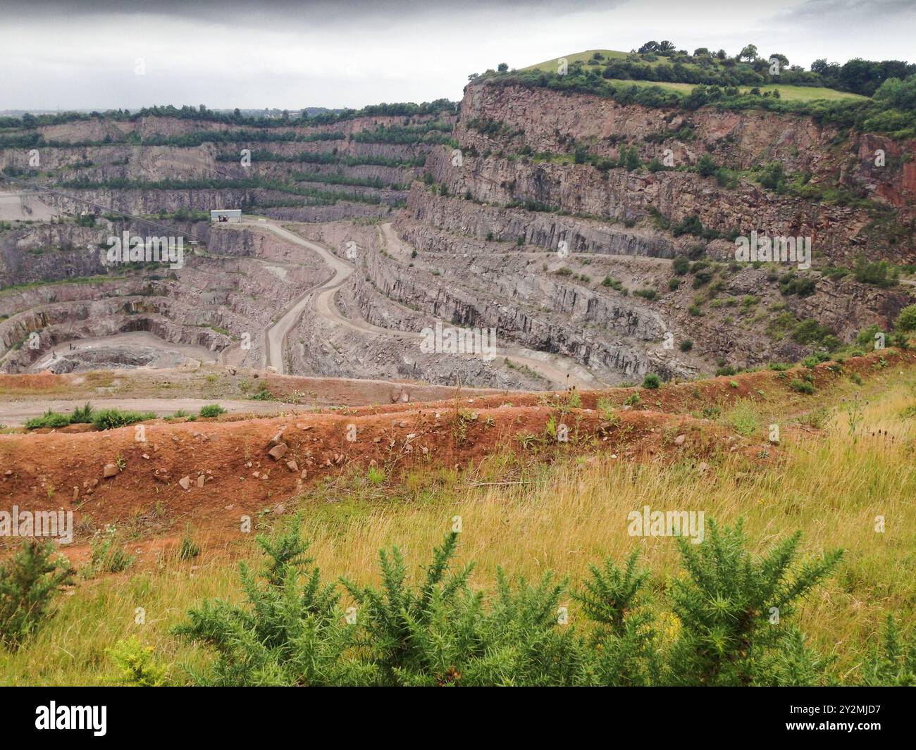 Croft Hill Quarry, Croft / Huncote, Leicester, UK Stock Photo - Alamy
