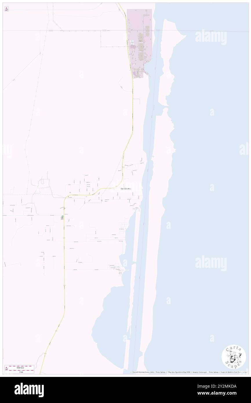 Hackberry louisiana map Cut Out Stock Images & Pictures - Alamy
