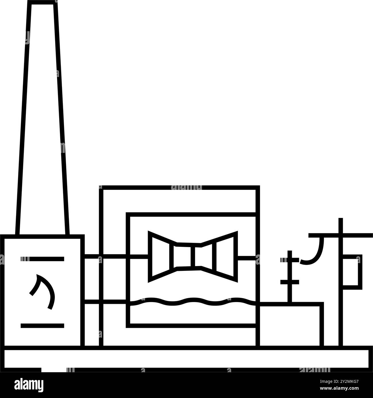 Power grid biomass energy Stock Vector Images - Alamy