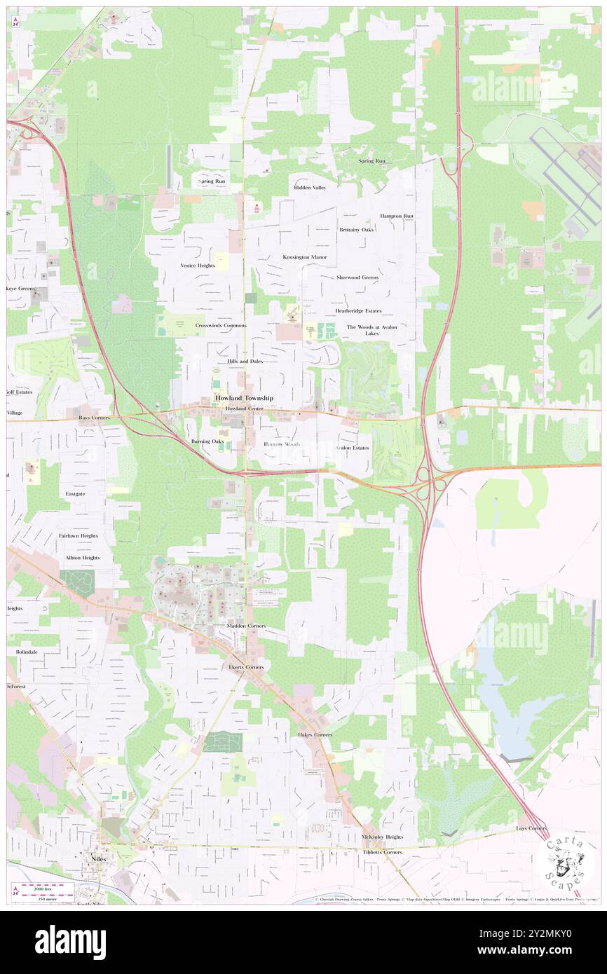 Camden Pond, Trumbull County, US, United States, Ohio, N 41 13' 56'', S ...