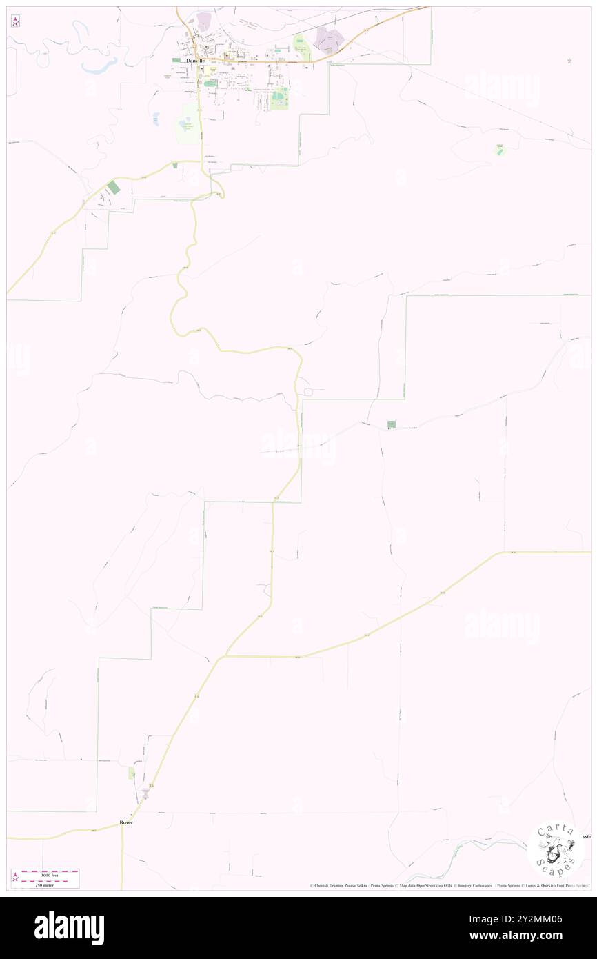 Gilkey (historical), Yell County, US, United States, Arkansas, N 34 59 ...