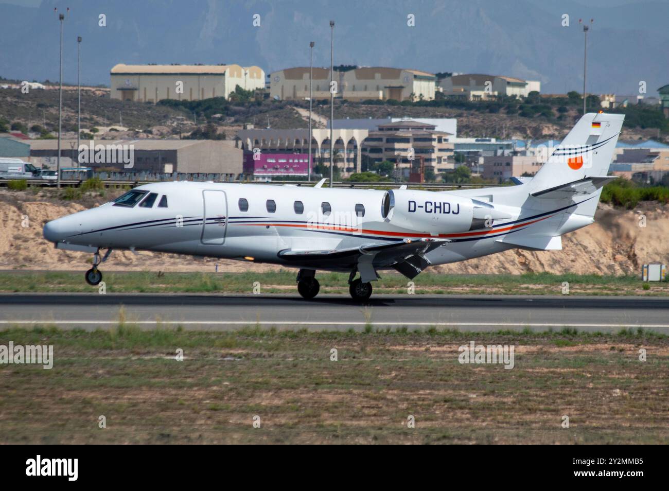 Cessna 560XL Citation XLS executive plane at El Altet airport, Alicante ...