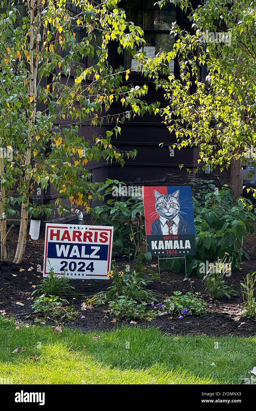 Political Yard Signs, private election posters, for the upcoming ...