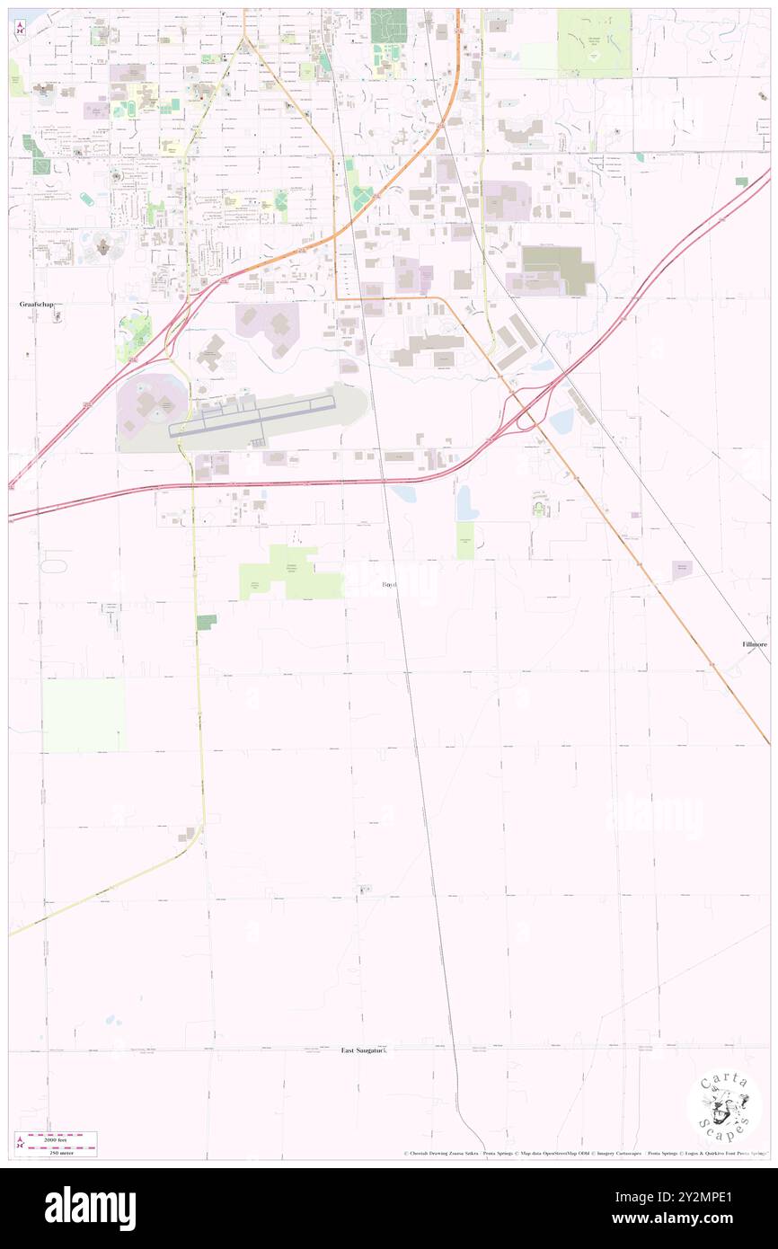 Boyd, Allegan County, US, United States, Michigan, N 42 43' 37'', S 86 ...