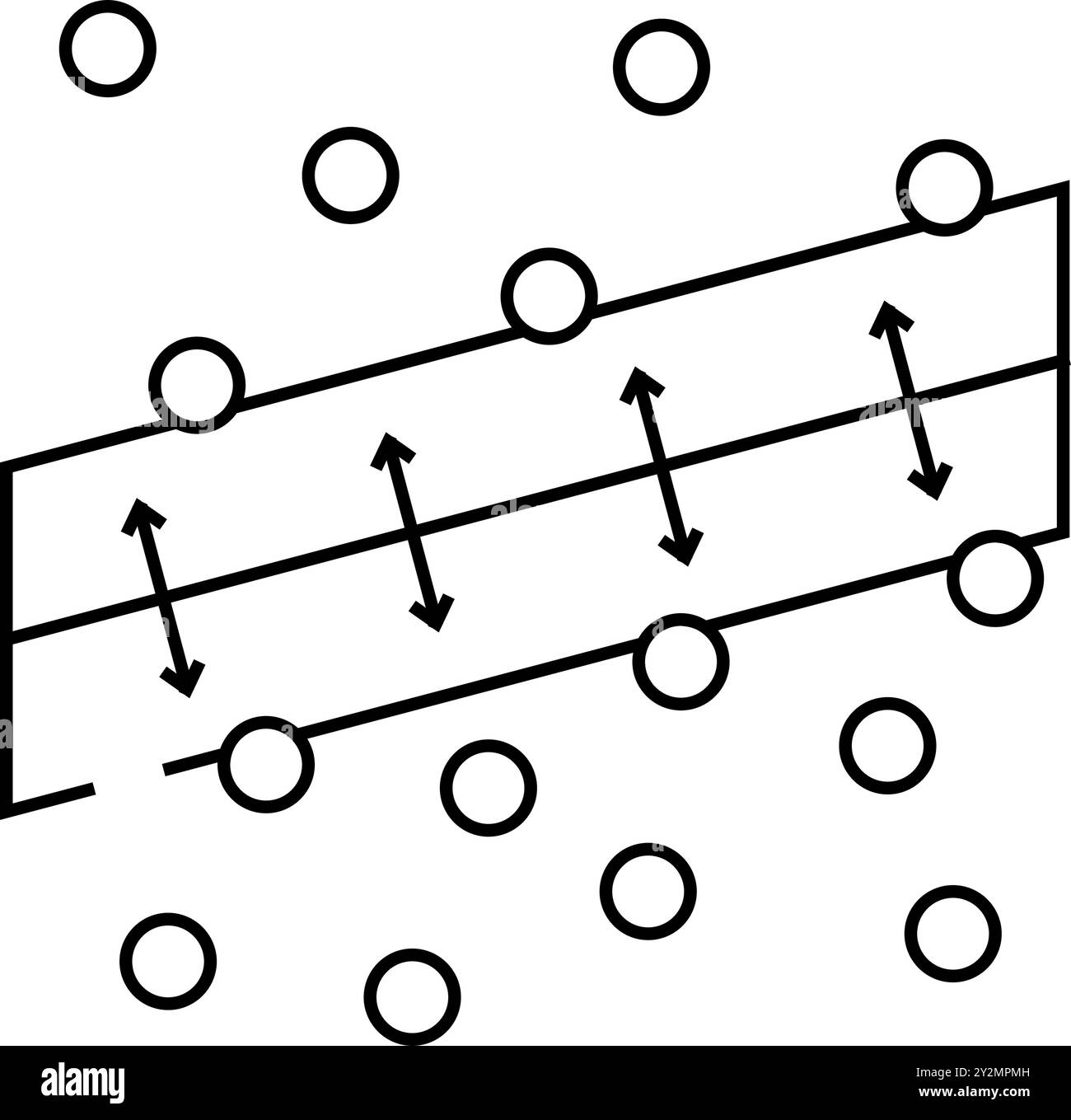 support machine svm algorithm line icon vector illustration Stock ... support machine svm algorithm line icon vector illustration Stock ...