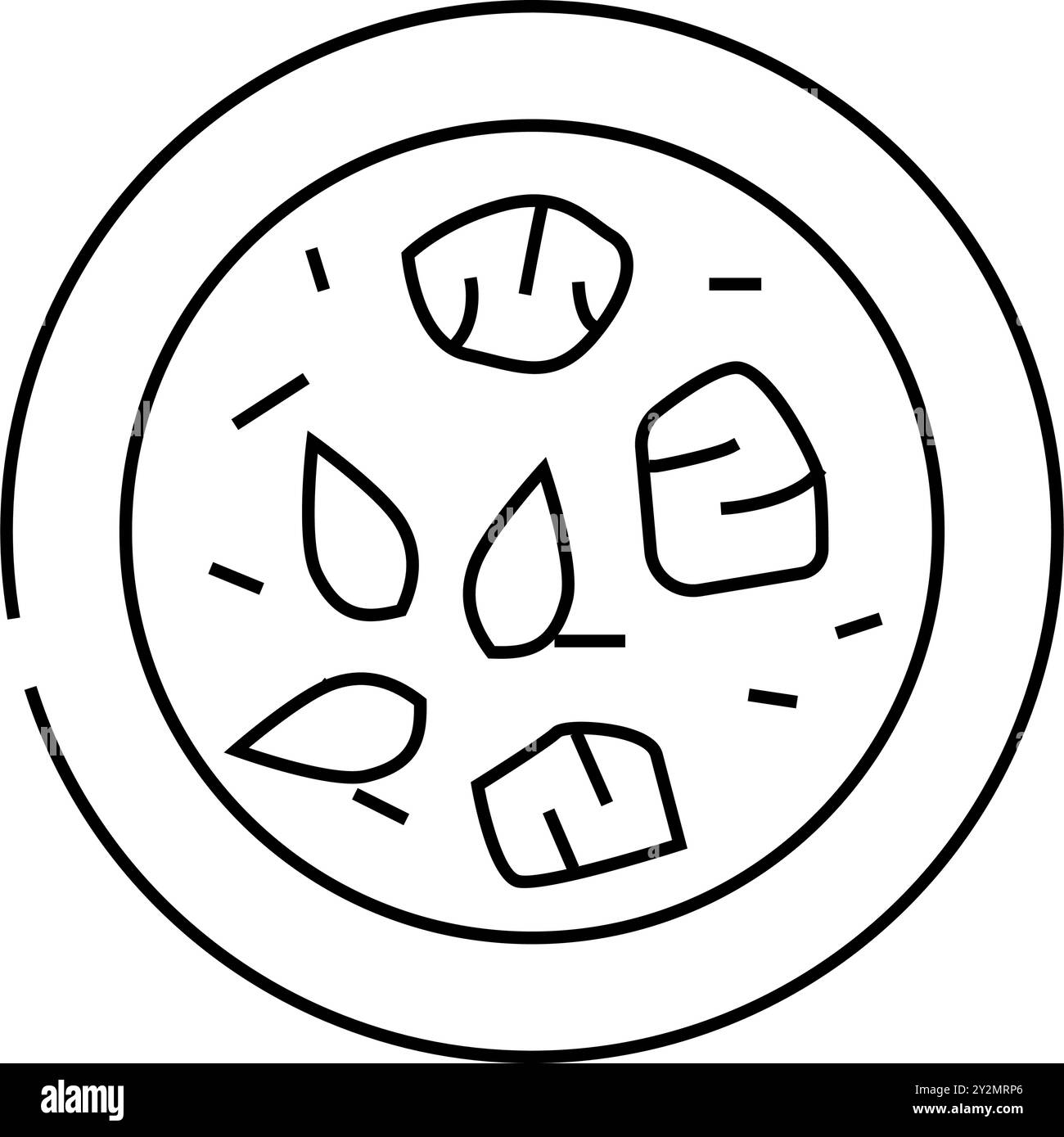 Top view red curry Black and White Stock Photos & Images - Alamy