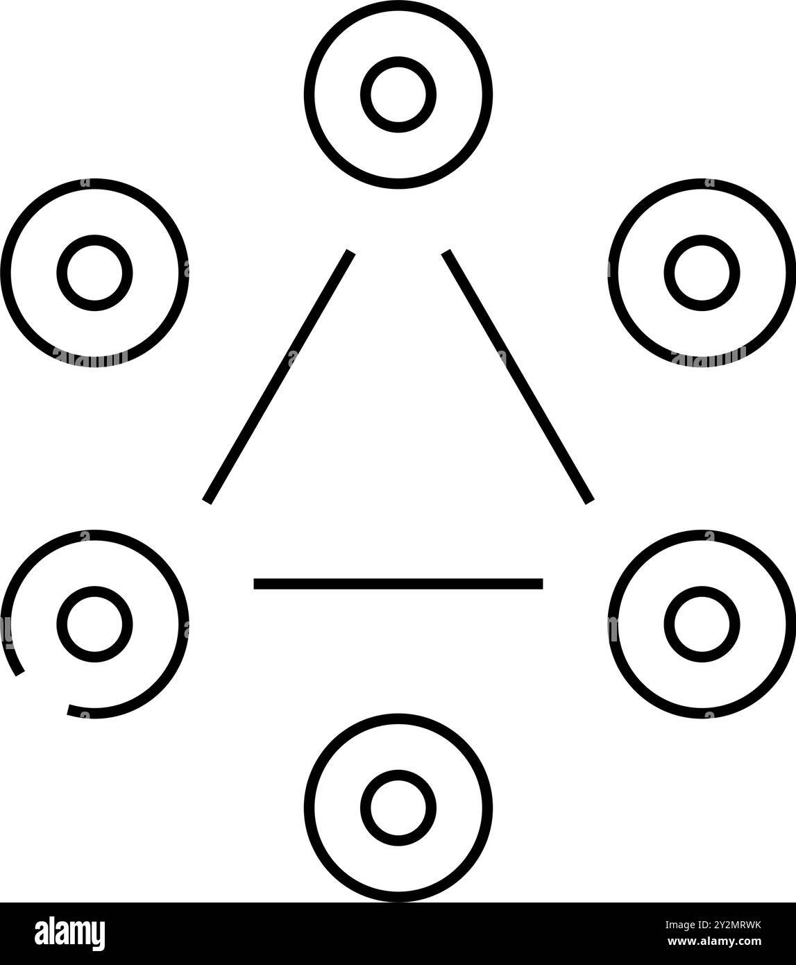 color theory ux ui design line icon vector illustration Stock Vector Image & Art - Alamy