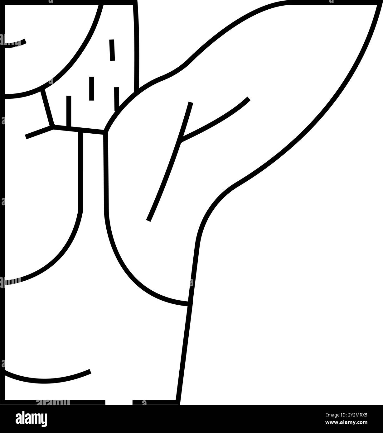 armpit hair removal female line icon vector illustration Stock Vector ...