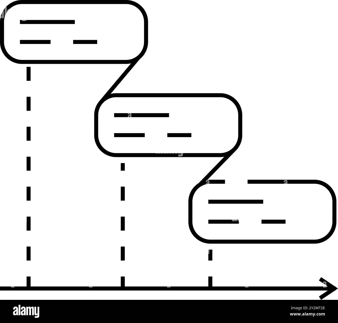 context switching time management line icon vector illustration Stock ...