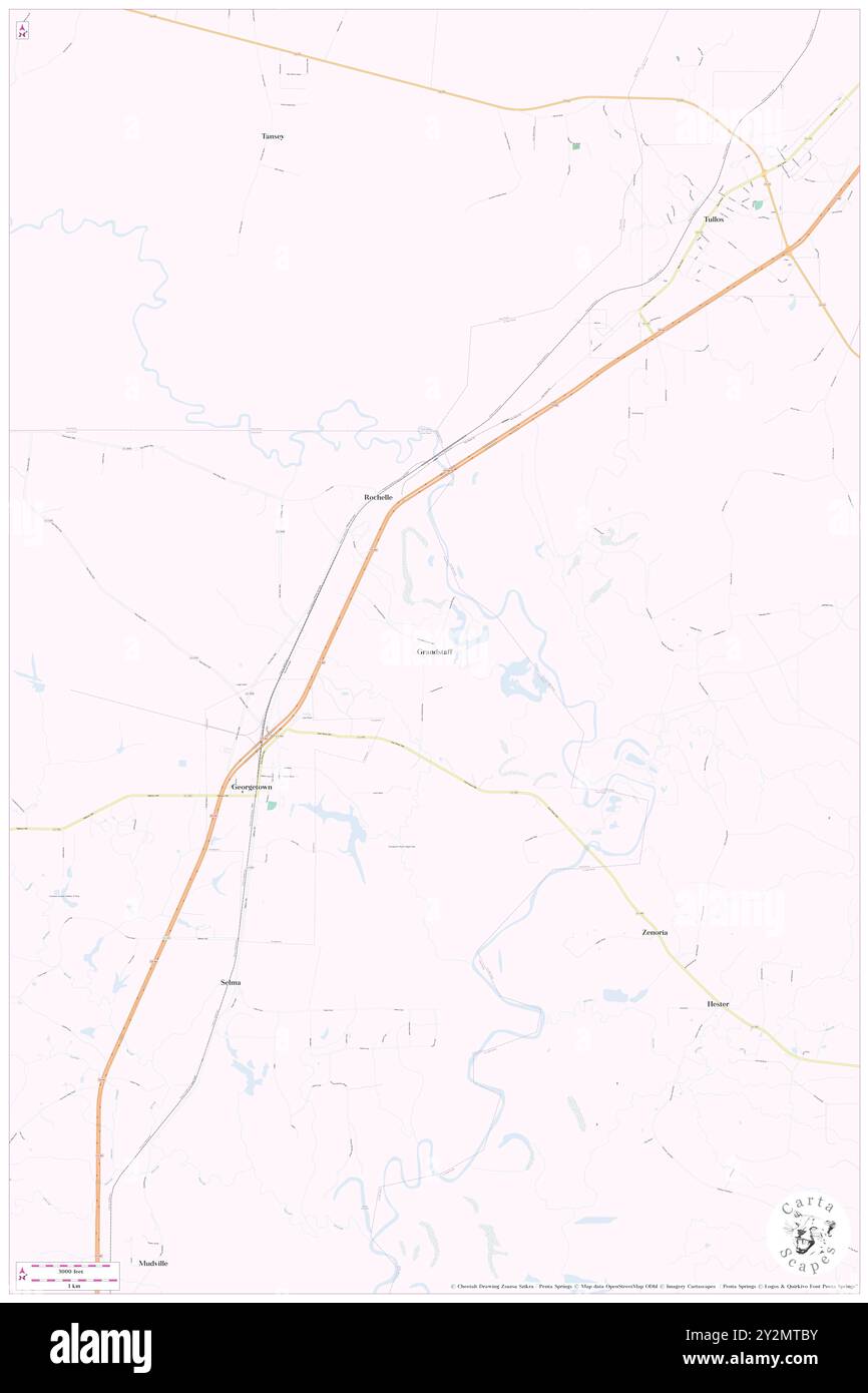 Grandstaff, Grant Parish, US, United States, Louisiana, N 31 46' 28 ...