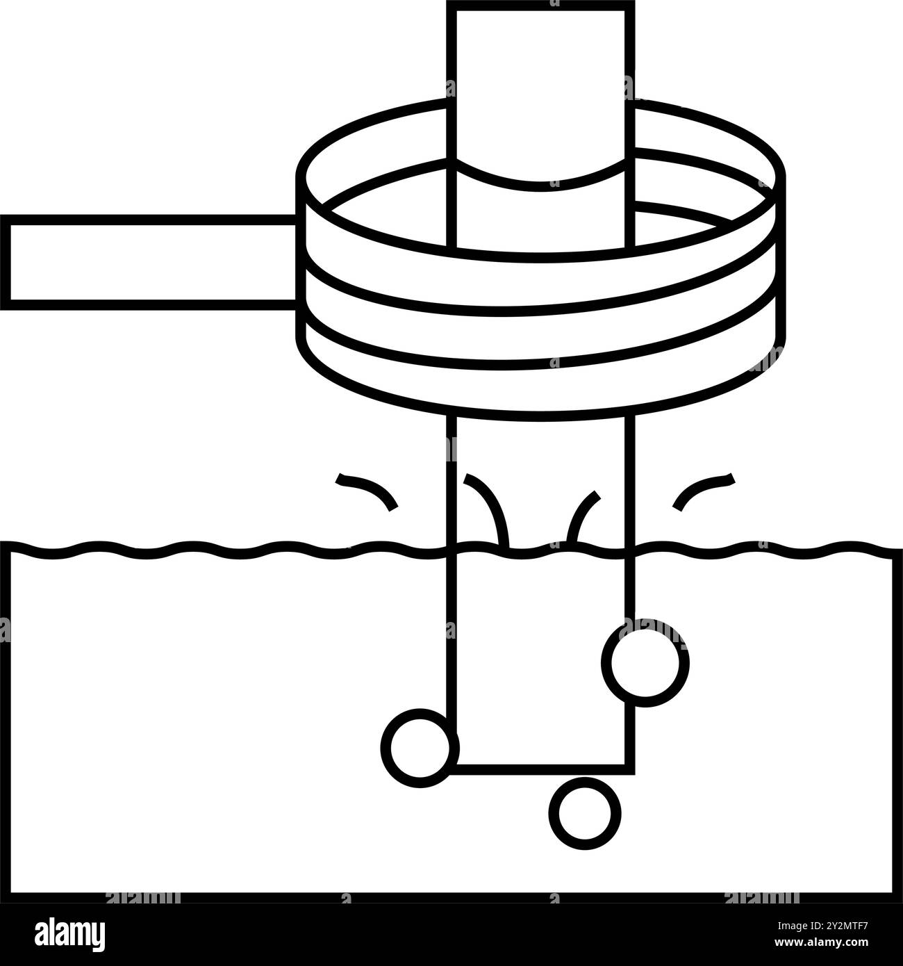 hardening blacksmith metal line icon vector illustration Stock Vector ...