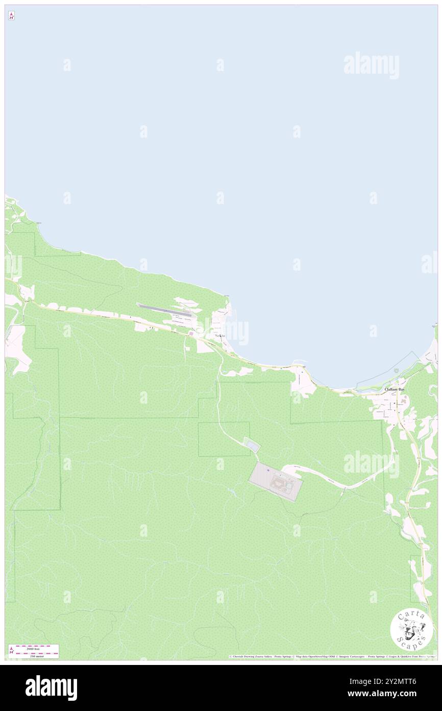 Sekiu washington map Cut Out Stock Images & Pictures - Alamy