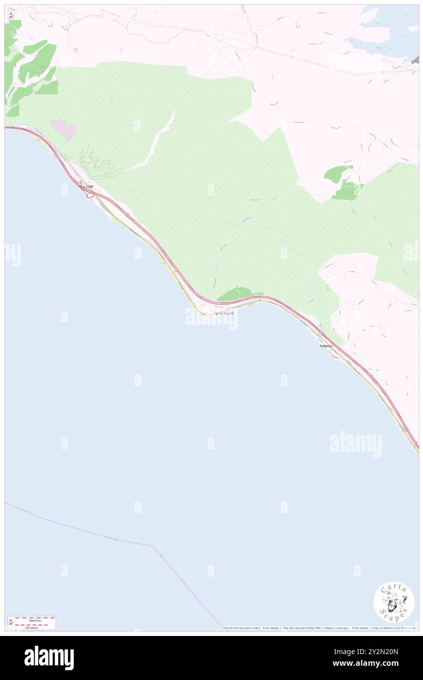 Faria, Ventura County, US, United States, California, N 34 19' 4'', S ...