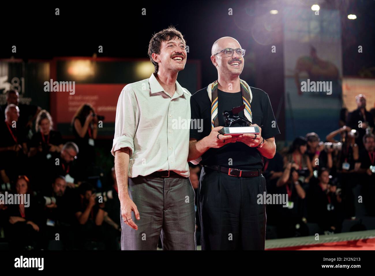 VENICE, ITALY - SEPTEMBER 07: Heitor Lorega, Murilo Hauser attends the ...