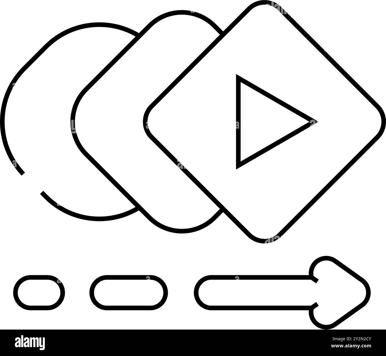 ui animation ux ui design line icon vector illustration Stock Vector Image & Art - Alamy