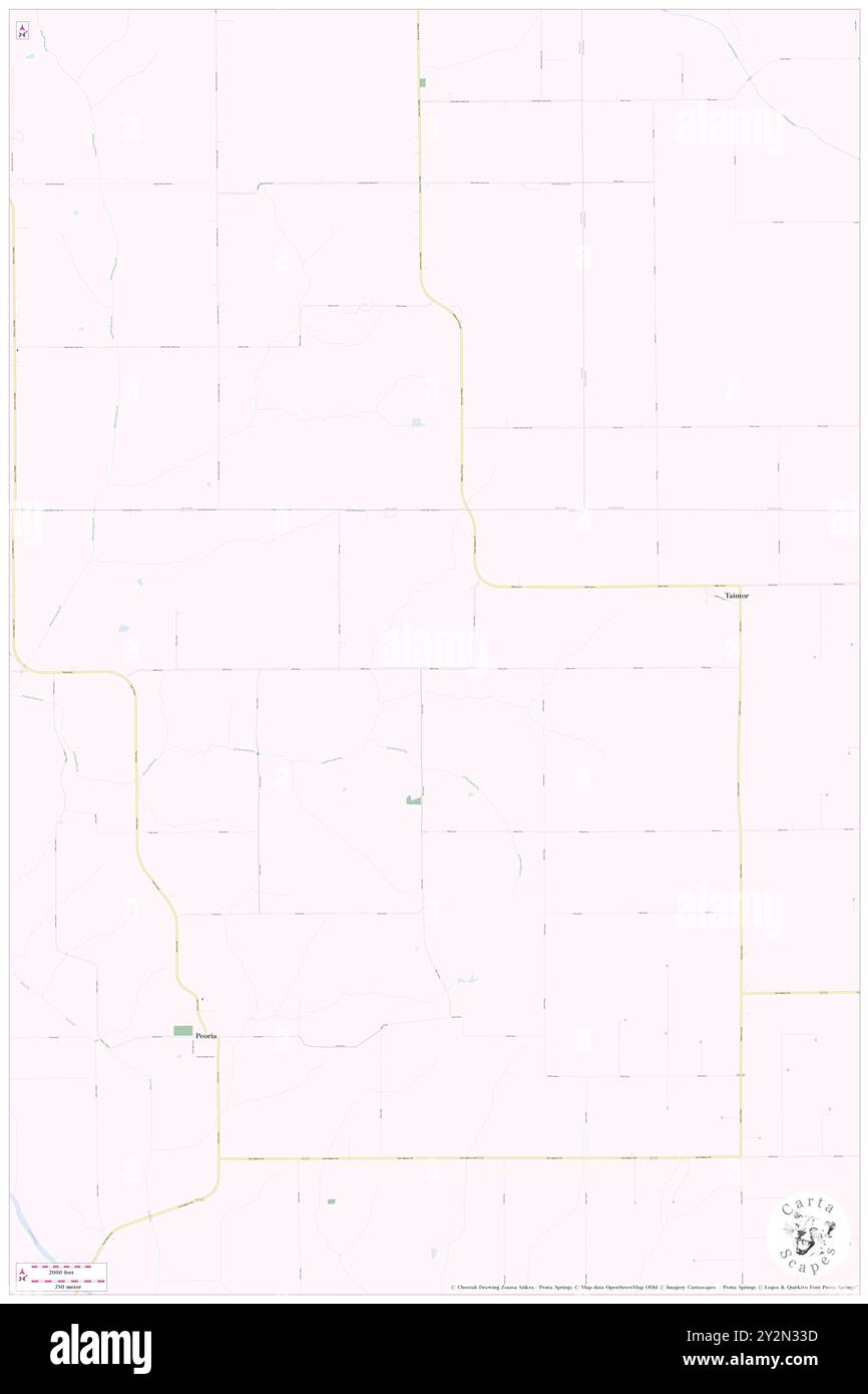 Granville (historical), Mahaska County, US, United States, Iowa, N 41 ...