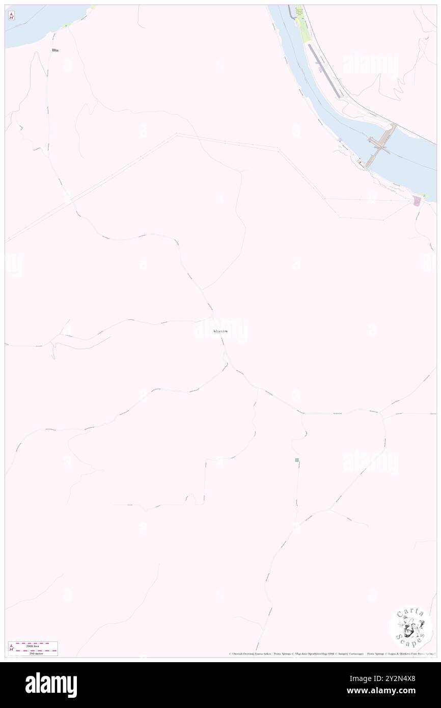 Garfield washington map Cut Out Stock Images & Pictures - Alamy