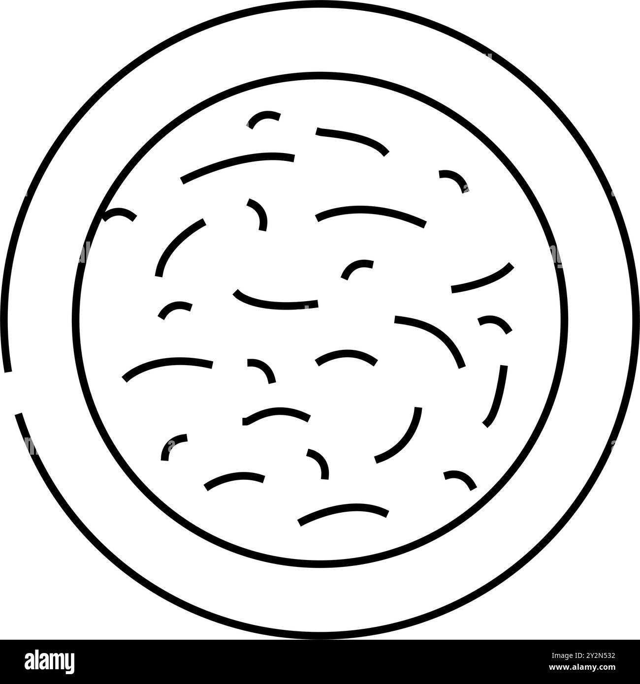 bhindi masala indian cuisine line icon vector illustration Stock Vector ...