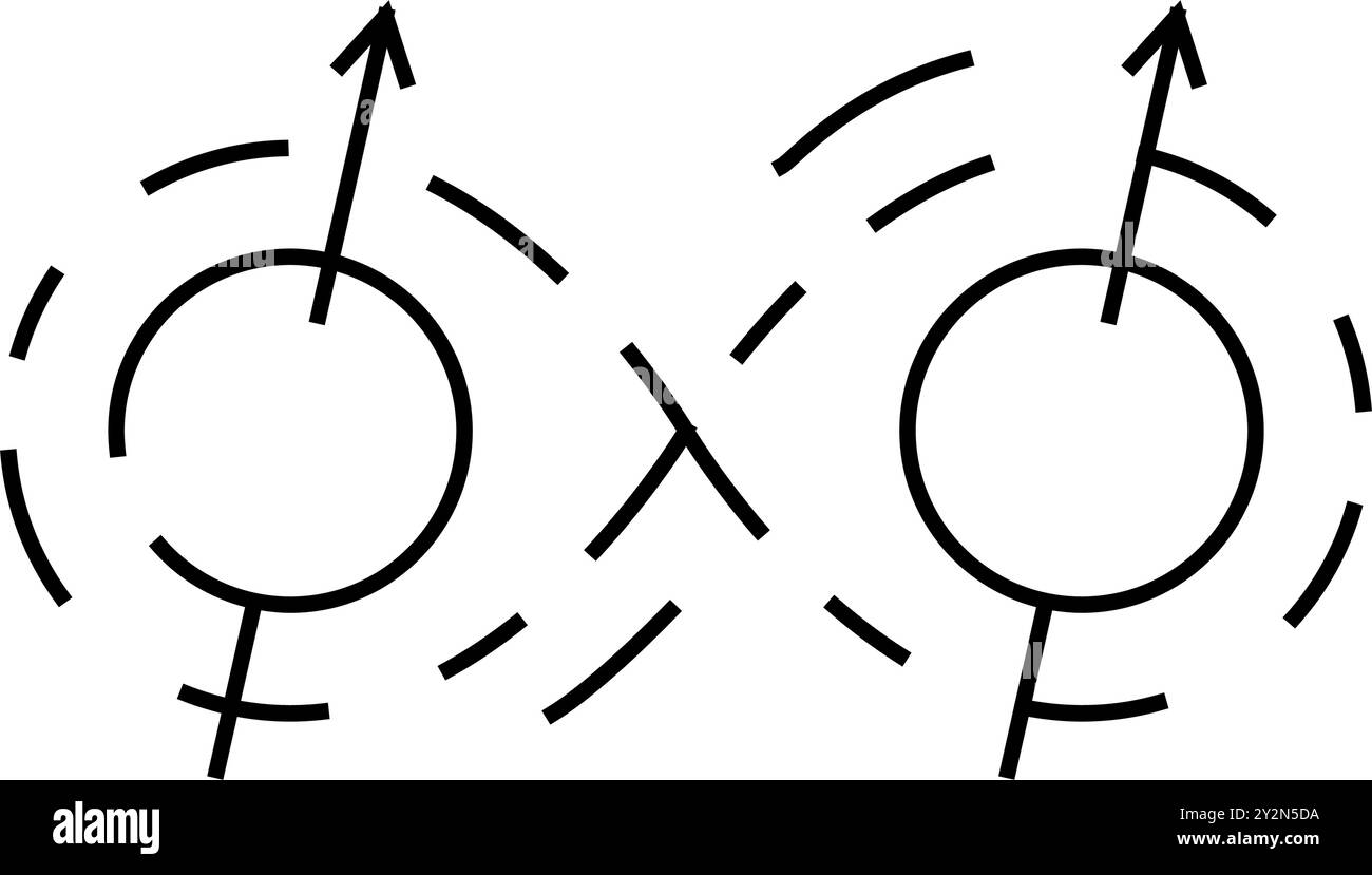 Quantum entanglement symbol hi-res stock photography and images - Alamy