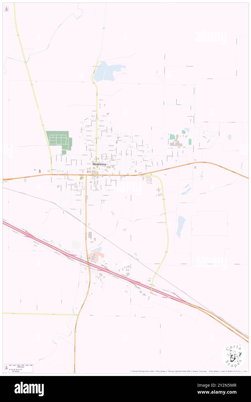 Henrietta map Cut Out Stock Images & Pictures - Alamy