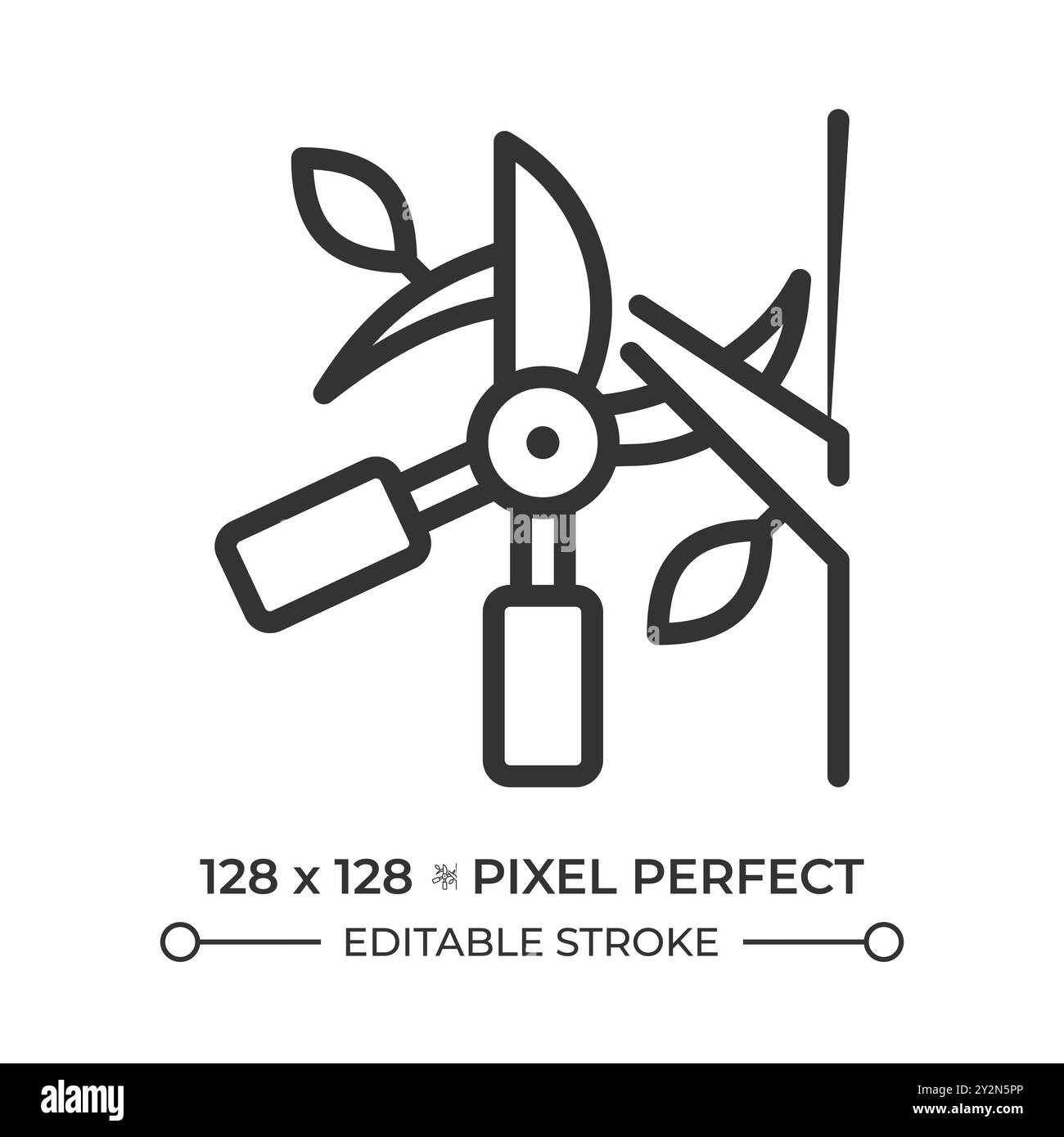 Pruning linear icon Stock Vector Image & Art - Alamy