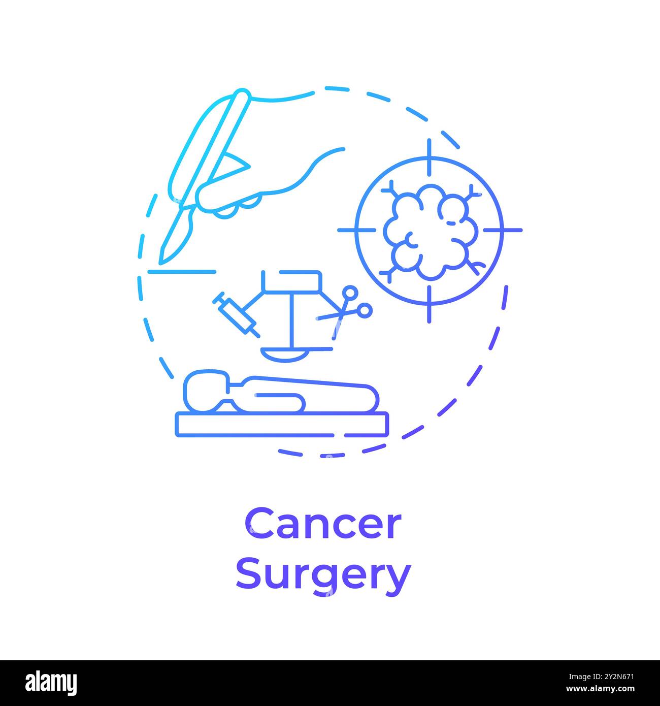 Surgeon operation cancer Stock Vector Images - Alamy